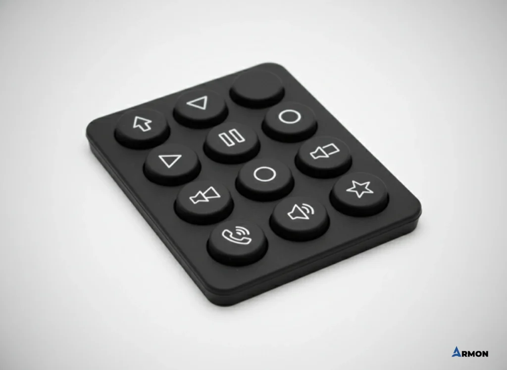 Industrial Rubber Keypads Supplier Precision Rubber Components